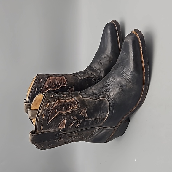 Bed Stu | Shoes | Bed Stucobbler Seriesleather Western Cowboy Ankle ...